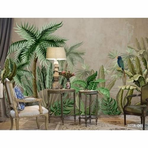 Jual jasa lukis tembok mural tema daun - Kab. Bandung - MURAL ART SHOP ...