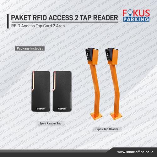 Jual Paket Cardteck RFID Access Barrier Gate 2 Reader Tap Card ...