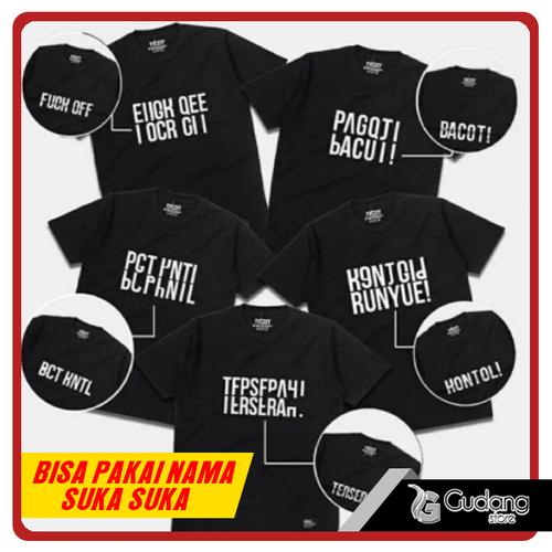 Jual Kaos BAJU KAOS T SHIRT ILUSI Lipat COSTUM / Anti bucin / Viral ...