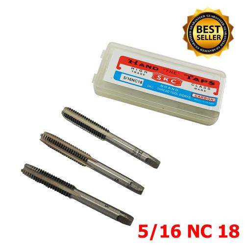 Jual HAND TAP SKC 5/16 X 18 / MATA TAP DRAT SKC 5/16 NC 18 - Kota Medan ...