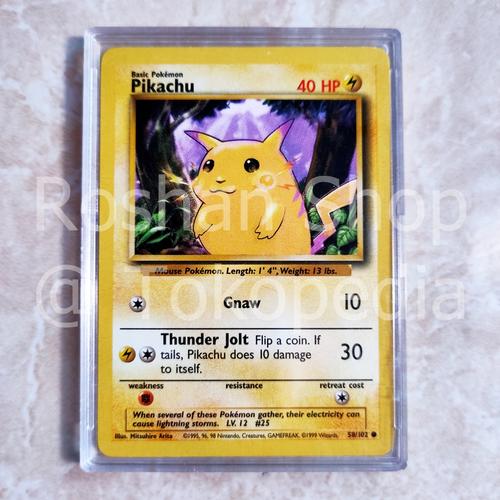 Jual PIKACHU FIRST EDITION 1999 Kartu Pokemon Cards Original - Jakarta ...