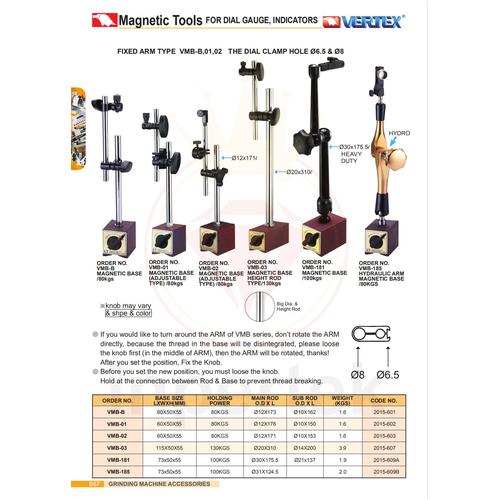 Promo VERTEX Magnetic Stand VMB-B Magnetic Base VMB B Magnetic Stand ...