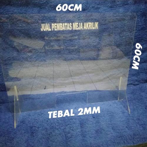 Jual PRODUKSI PARTISI / SEKAT / PEMBATAS MEJA AKRILIK KASIR - Jakarta ...