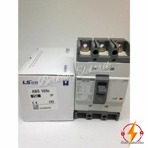 Jual LS MCCB ABS-103C 15A/20A/30A/40A/50A/60A/75A/100A 3P 220V 85kA ABS103C - Jakarta Barat ...