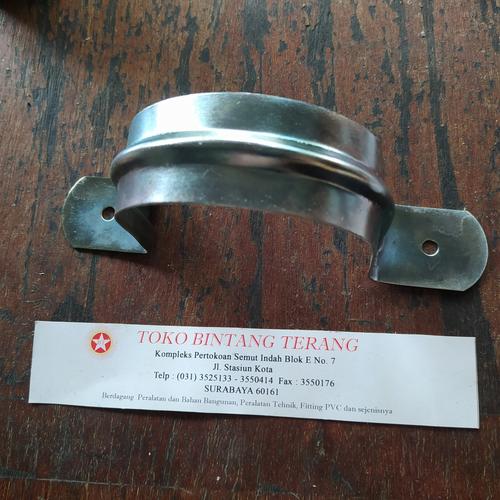 Jual Klem Pipa / Klem Plat Besi / Klem Omega / Klem Besi tebal 2 1/2 ...