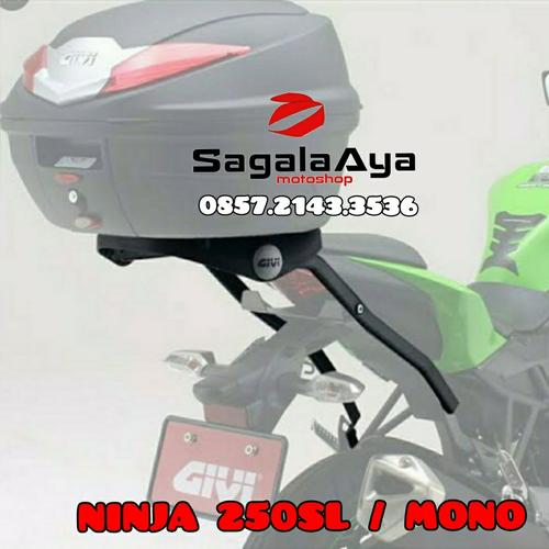 Jual Bracket SRV Givi Kawasaki Ninja 250SL 250 Z250 Mono breket box ...