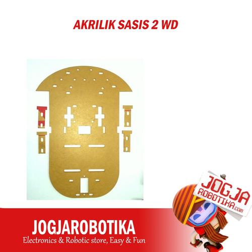 Jual Akrilik Sasis 2 WD Acrylic 2WD Chassis Smart Robot Arduino - Kab ...