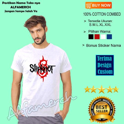 Promo Tshirt / Baju / Kaos SLIPKNOT (Must Have) Alfamerch - Kab ...