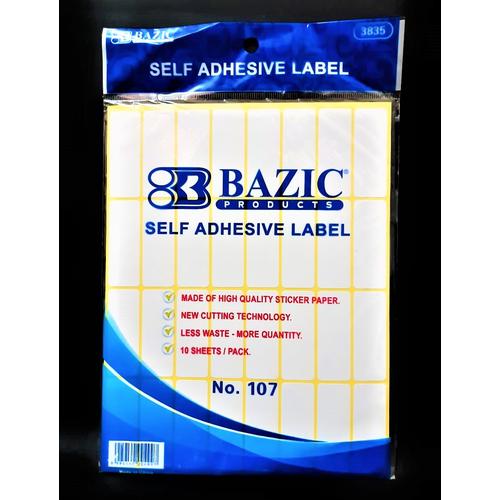 Jual STIKER LABEL NAMA NO.107 ( 1,8 CM X 5 CM ) NAME STICKER LABEL 10 ...