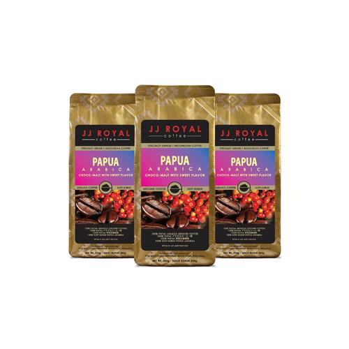 Promo Special Price 3 JJ Royal Coffee Papua Arabica Bag 200gr - Jakarta ...