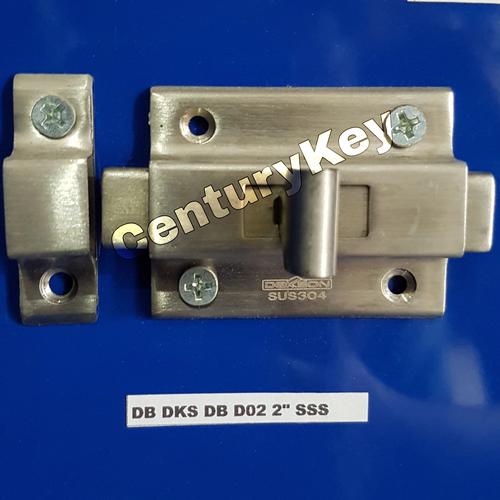 Jual Door Bolt Dekkson DB D02 2 Inch SSS Grendel Slot Dekson 2" - Jakarta Utara - CenturyKey ...