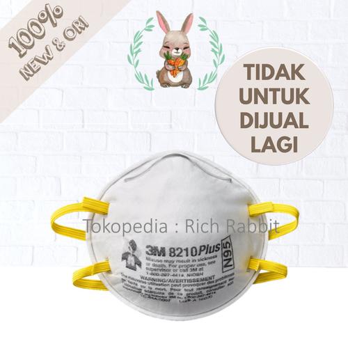 Jual Masker 3M 8210 PLUS / N95 ORIGINAL / Safety Mask 3M 8210PLUS ...