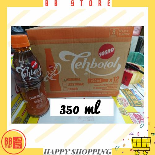 Jual Teh Botol Sosro 350ml 1 dus isi 12 botol - Jakarta Barat - Big Beng Store | Tokopedia