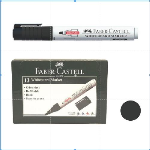 Jual Whiteboard Marker Pen Eco Black Ink / Spidol Hitam Faber-Castell ...