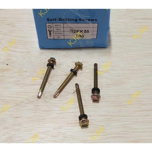 Jual Baut Skrup Roofing 12 x 55 Sekrup Ruping Atap Baja Ringan ...