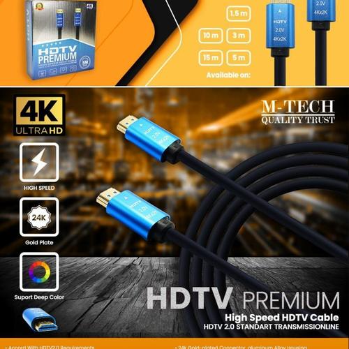 Jual KABEL HDMI 15 METER VER 2.0 ULTRA HD 4K HIGH QUALITY 15M - Jakarta ...