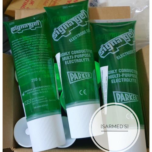 Jual signa gel electrode gel / jelly ecg parker usa / jelly ekg 250 gr ...