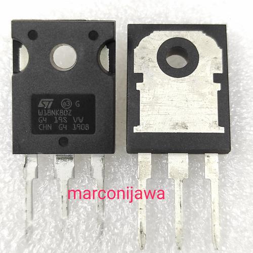 Jual W18NK80Z transistor 18A 800V - Jakarta Barat - marconi jawa ...