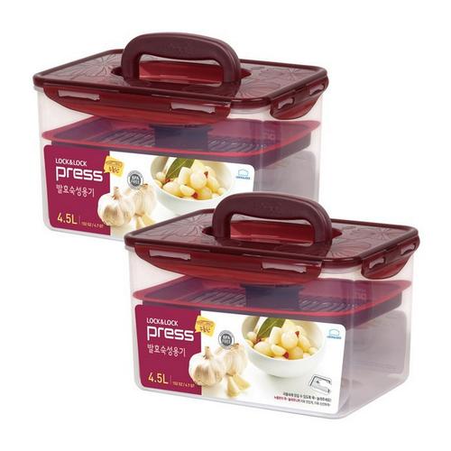 Jual 2Pcs Kotak Kimchi Press Container Food Storage Kotak Fermentasi ...