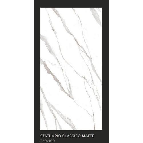 Jual GRANIT QUADRA BIG SLAB Statuario Classico Matte 320x160 - Kota ...