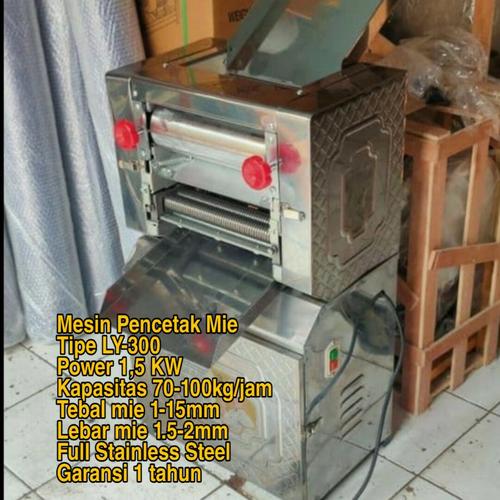 Jual Mesin Pencetak Mie & Press Pipih adonan pasta pangsit Stainless ...