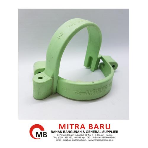 Jual KLEM PIPA ARROW Plastik / Round Pipe Clips / Kelem Klip PVC - 2 ...