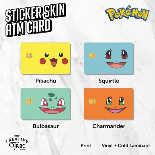 Jual Sticker Skin ATM Card Pokemon - Vinyl Debit Credit - Pikachu, Full ...