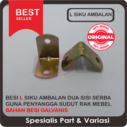 Jual Besi L Siku Ambalan Dua Sisi Serba Guna Penyangga Sudut Rak Mebel ...