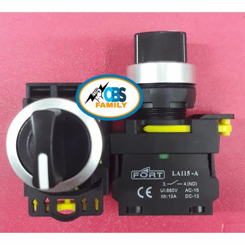 Jual Selector Switch 3 Posisi Spring Return seri LA115 merk Fort ...