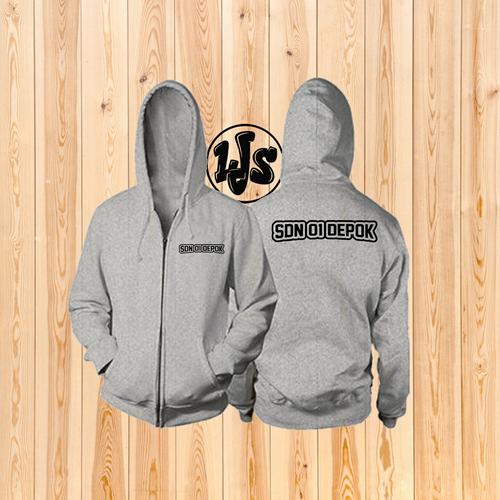 Jual sablon hoodie sablon sweater bikin jaket custom sweater - Kota ...