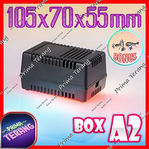 Jual Box Hitam A2 Kotak Plastik Casing Komponen Box Adaptor 2 A-2 ...
