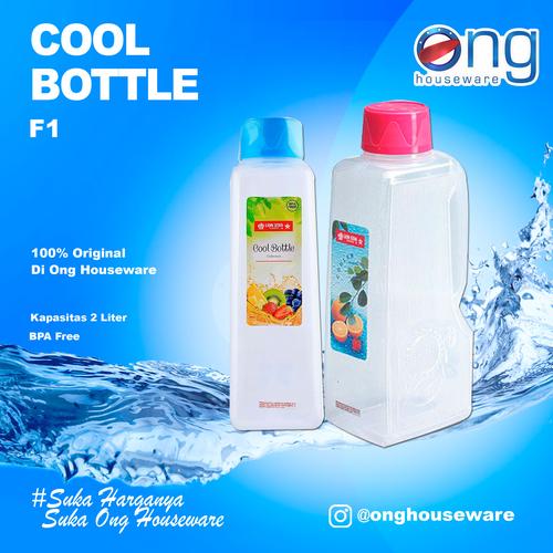 Jual Botol Air Minum Plastik BPA FREE Cool Bottle 2 Liter Lion Star F1 ...
