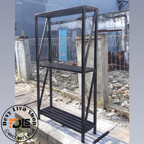 Jual Standing planter rak pot bunga - 3 susun ambalan 30cm - Kota ...