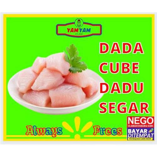 Jual Dada Fillet Dadu Cube 500gr 500gram 500 gram 1kg Fresh Segar Murah ...