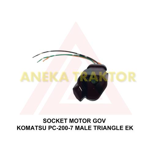 Jual SOCKET MOTOR GOV KOMATSU PC-200-7 MALE TRIANGLE EK - Kota Denpasar ...