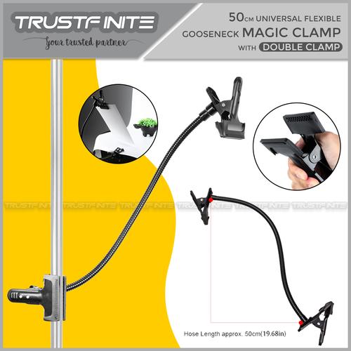 Promo Flexible Gooseneck Magic Arm Clamp Background Holder Studio ...
