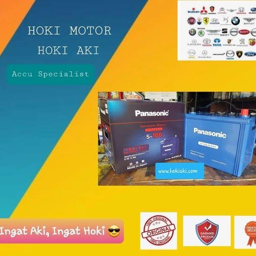 Jual Aki Lexus RX300 start stop Panasonic blue Japan S100/S95 Start ...