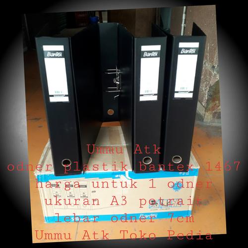 Jual Odner bantex ukuran A3 potrait lebar 7cm harga untuk 1 odner ...