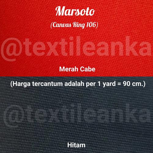 Jual Kain Marsoto Kanvas Marsoto Canvas Marsoto (Bahan Topi Bahan Tas ...