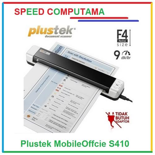 Jual Plustek S410 Scanner Portable Folio F4 Komputer Portabel - Kota ...