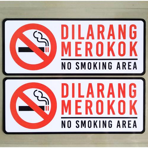 Jual Sticker Dilarang Merokok No Smoking Area - Jakarta Barat - KR ...