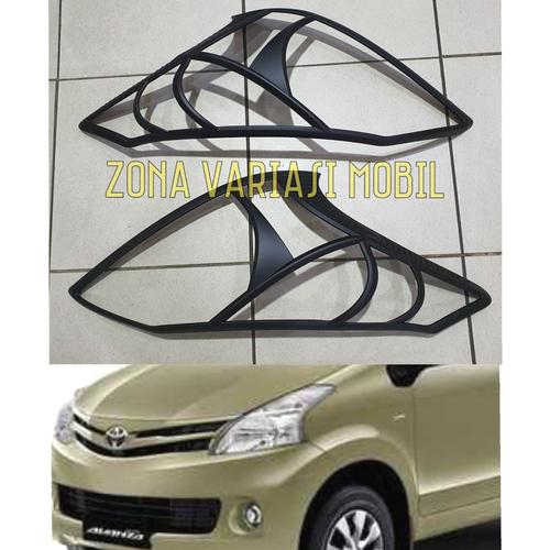 Jual Garnish Cover List Lampu Depan All New Avanza Xenia Hitam 2012 ...