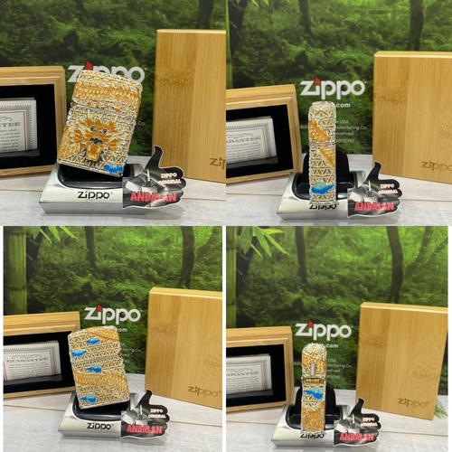 Jual Zippo Original Jacket Dragon White Gold Plated Japan Limited Edition - Jakarta Barat ...