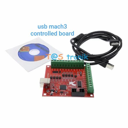 Jual usb cnc mach3 kontroler board diy cnc 4 axis controler 100kHz mach ...