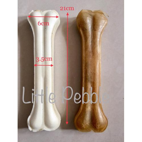 Jual Tulang Gigitan Anjing Pressed Bone 8" 170g Mainan Cemilan Gigitan ...