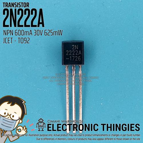 Jual 2N2222A TO92 JCET TRANSISTOR 2N2222 N2222 - Kota Cimahi ...