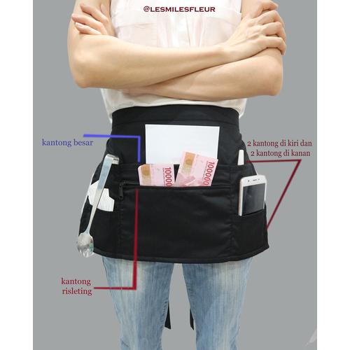 Jual Apron mini Apron celemek waiters celemek setengah badan banyak ...