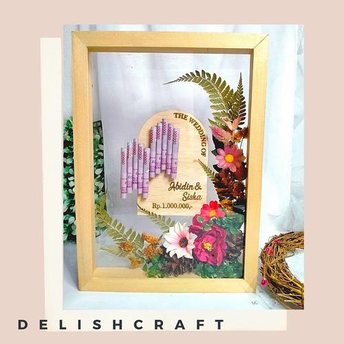 Jual mahar transparan / mahar nikah transparan rustic / mahar rustik ...