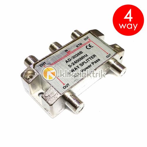 Jual Splitter Antena TV cabang 4 way - Jakarta Barat - Klikelektrik ...