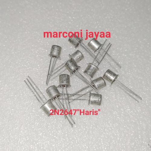 Jual transistor 2N2647 Haris - Jakarta Barat - Marconi jayaa | Tokopedia